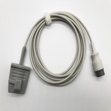 Quality Zoncare Hwatime Cable Adult spo2 Sensor round 6-pin connector 3m TPU for sale