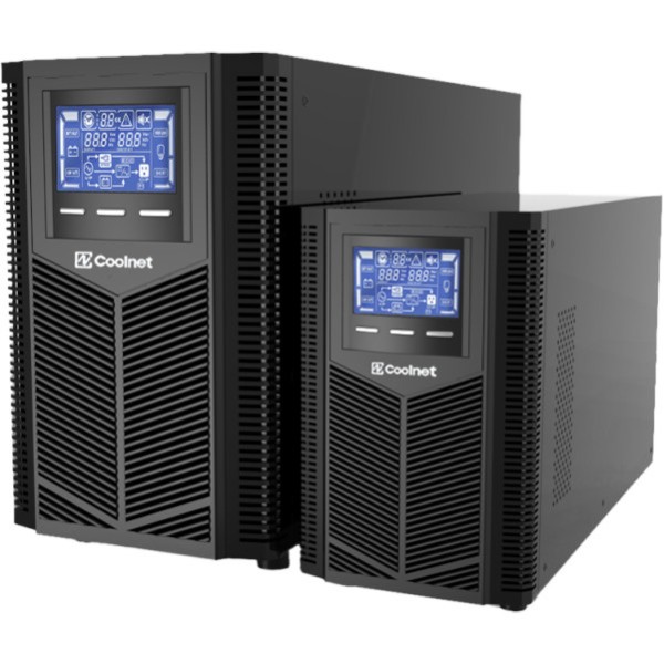 Quality 1kVA-3kVA Double Conversion UPS with 0ms Transfer Time and LCD Display for for sale