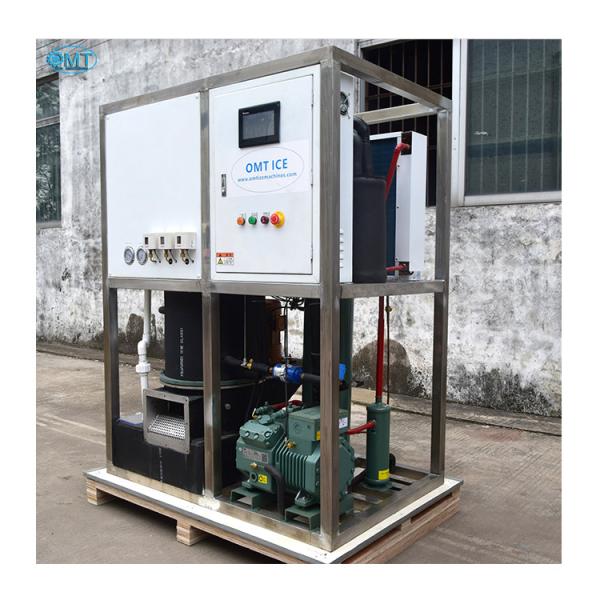 Quality High Output Air Cooling Automatic 1 Ton Per Day Tube Ice Machine Equipment with for sale