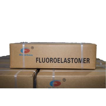 Quality Peroxide Curable FKM Low Temperature High Density Fluoroelastomer Rubber for sale