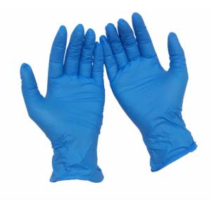 Quality 4.5gsm Disposable Medical Nitrile Gloves , Nitrile Powder Free Medical for sale