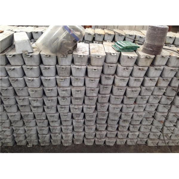 Quality Sacrificial Zinc anode Interior of pipe handling corrosive waters and effluents for sale