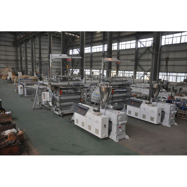 Quality HYPET PVC Plastic Marble Sheet Making Machine /Artificial Marble Board for sale