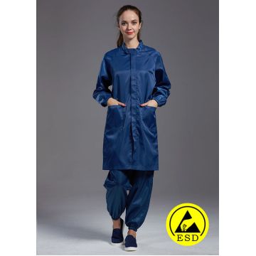 Quality Stand Collar Disposable Lab Coats Multi Color Antistatic Protective Clothing for sale