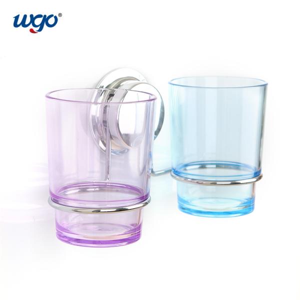 Quality Bathroom Stainless Steel Mounted Toothbrush Holders Silver Suction Cup for sale