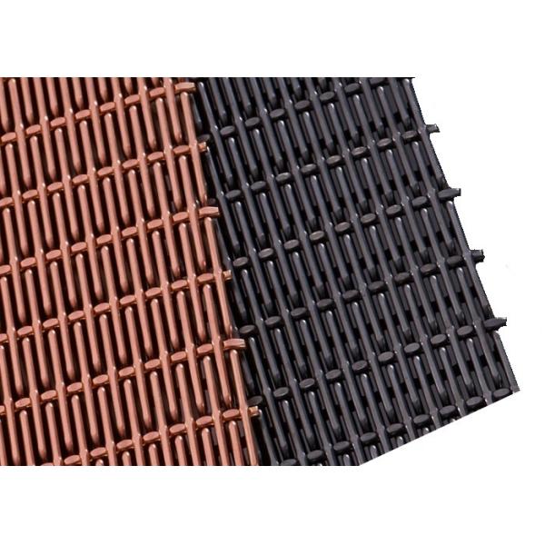 Quality PVC Colored Powder Coating Decorative Wire Mesh , 3D Wall Architectural Woven for sale