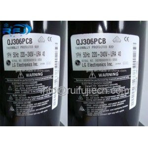 Quality 50Hz QJ306PCB LG Rotary Compressor For Air Conditioner , Low Vibration & Noise for sale