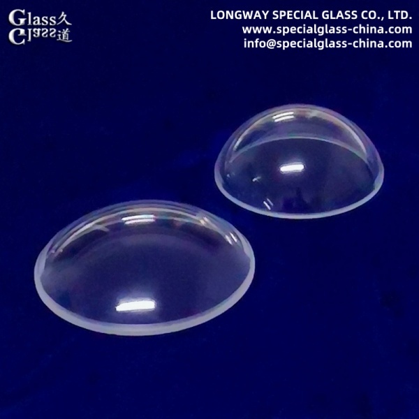 Quality Precision N-BK7 Ar-coating Optical Hemispherical Dome Lens For Sun Light Sensor for sale