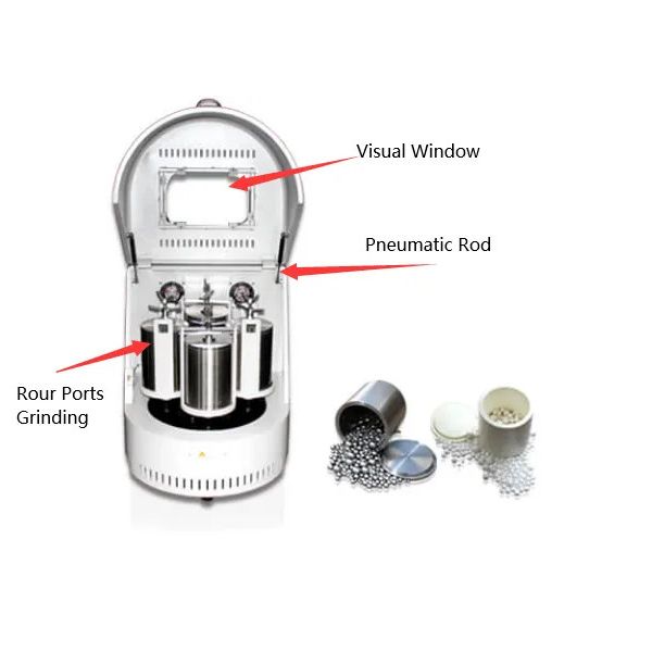 Quality Compact Battery Research Equipment Lab Planetary Ball Milling Machine for sale