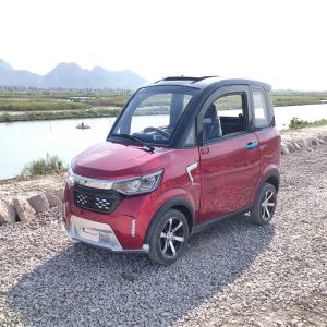 Quality EEC COC Certificate 2200W motor ev car fully enclosed vehicles new energy mini for sale