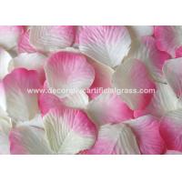 Quality Non-Woven Fabric Fake Artificial Flower Petals No Deformation for sale