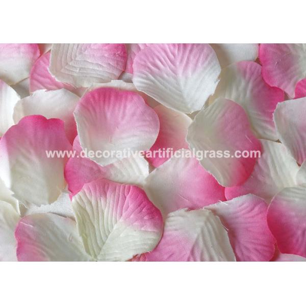 Quality Non-Woven Fabric Fake Artificial Flower Petals No Deformation for sale