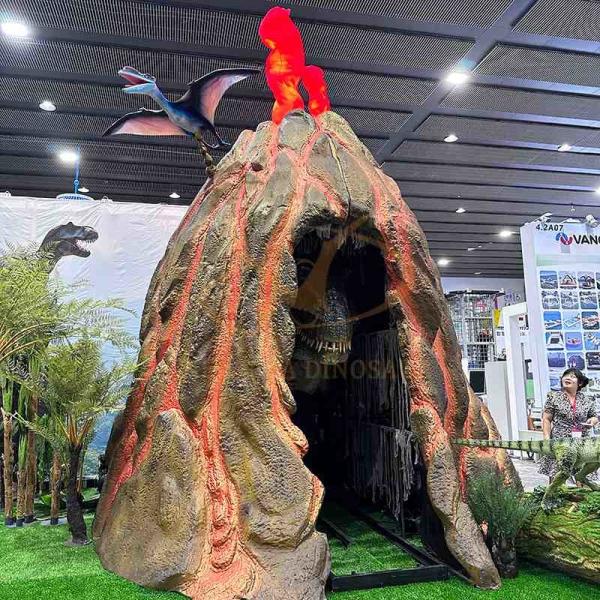 Quality Amusement Park Real Size Animatronic Realistic Dinosaur Model for Theme Park for sale