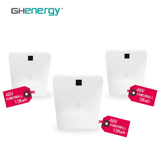 Quality ISO9000 Battery Solar Panel Powerwall 5kwh 48V With Built In BMS for sale