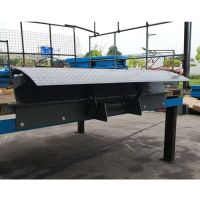 Quality Hydraulic Mechanical Dock Leveler Anti Skid Diamond Platform No Need Electric for sale