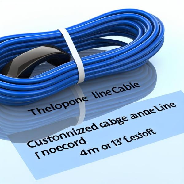 Quality Customized RJ9 RJ11 RJ12 Telephone Cable 4P4C 28AWG PVC for sale