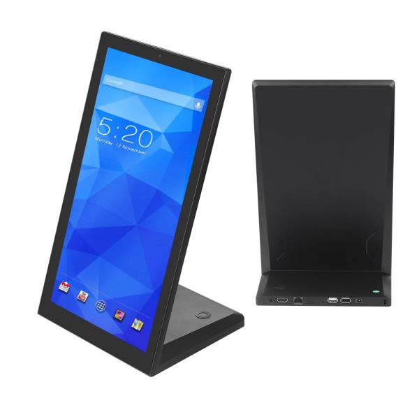 Quality 8 inch L shape business kiosk Touch screen android tablet pc Customer Service Feedback for hotel  restaurant for sale
