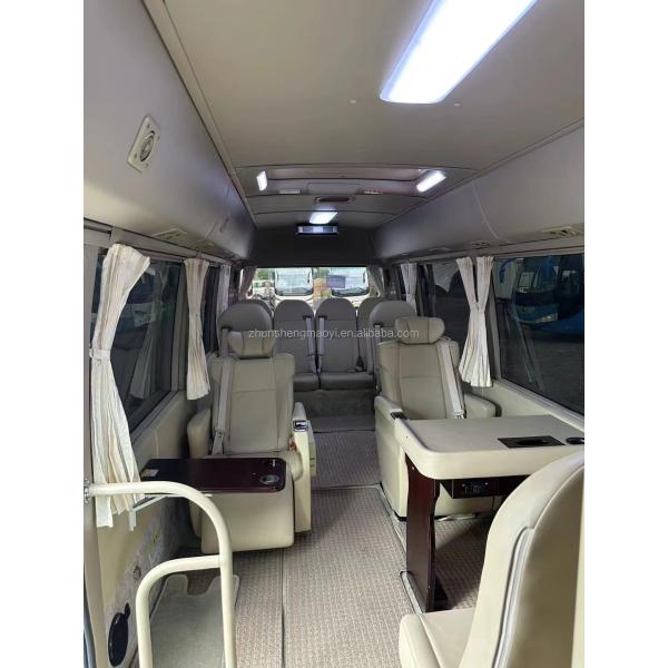 Quality Used Toyota Coaster Bus 2axel Diesel Engine A/C Roller Coaster Passenger LHD/Rhd for sale