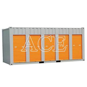 Quality 20 Feet Length Roller Shutter Door Self Storage Shipping Container 20ft for sale