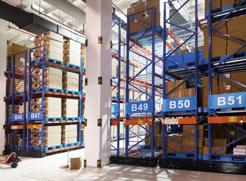 Electric Mobile Racking System
