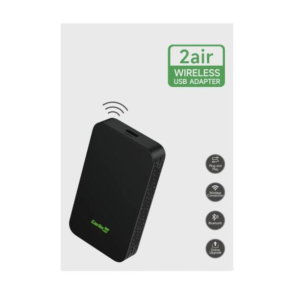 Quality Car Connection 2 In 1 Android Auto Carplay Wired To Wireless Adapter Dongle 2air for sale