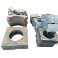 Quality ASTM Heavy Duty CNC Flame Cutting Fixing Plate Flanges Carbon Steel Metal Parts for sale