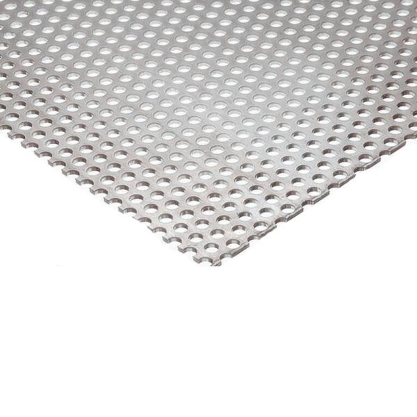 Quality 304 Stainless Steel Hexagonal Round Micro Perforated Sheet with Customized Length and Perforated Technique for sale