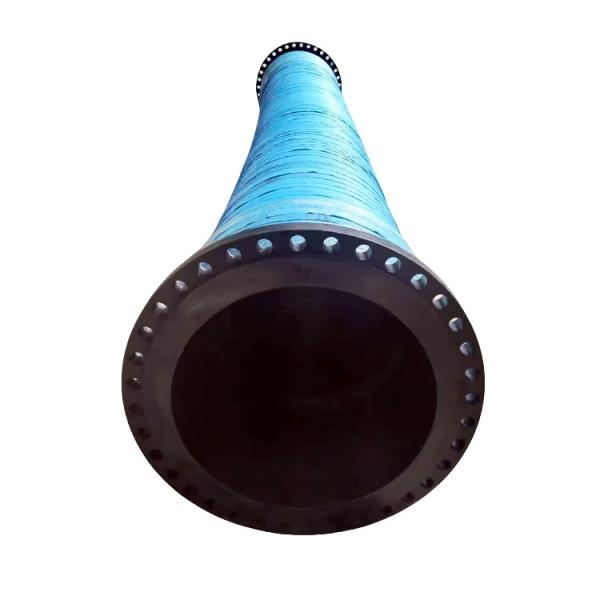 Quality Dredge Line Discharge Hose Pipe 10-21 Bar with Coupling Connection for sale