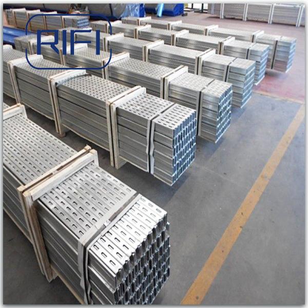 Quality 20ft Length Strut Channel And Fittings with Thickness 0.8mm-3mm for Wall Mount for sale