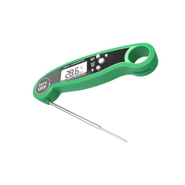 Quality Folding Digital Meat Thermometerr With Alarm Timer Set Food Cooking for sale
