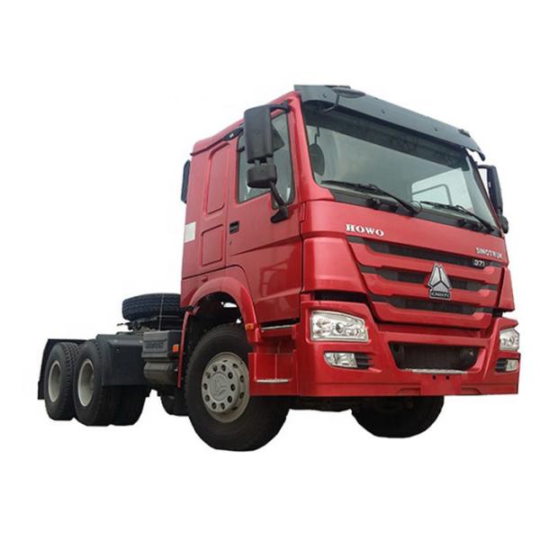 Quality 10 Tires HW76 Truck Tractor Head  420Hp Howo A7 Tractor for sale