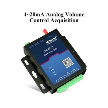 Quality 4AI 2AO 4 20 MA Controller Point To Point Modem Industrial Iot Data Logger for sale