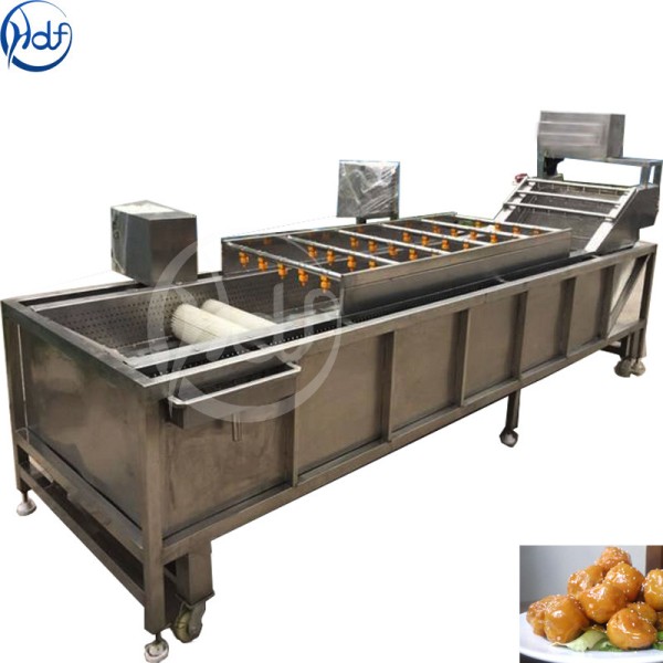 Quality High Pressure Brush Potato Washing Machine , Fruit And Vegetable Cleaner Machine for sale