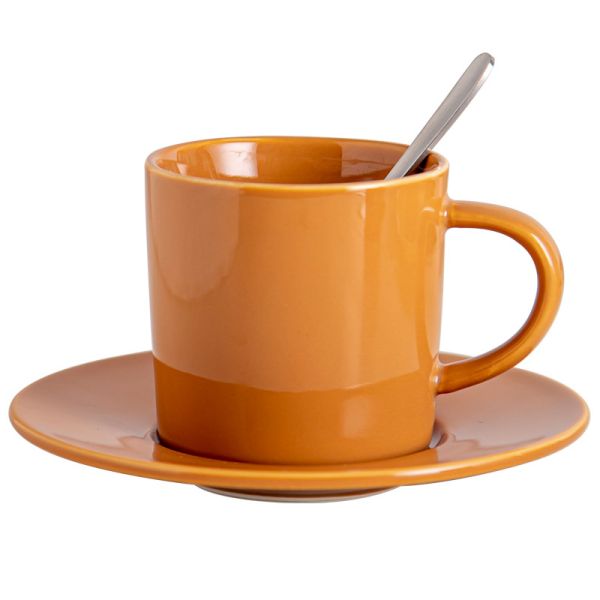 Quality Ceramic Nordic Style Mug For Business Gifts 7.8oz 230ml Mug And Saucer Porcelain Cups for sale