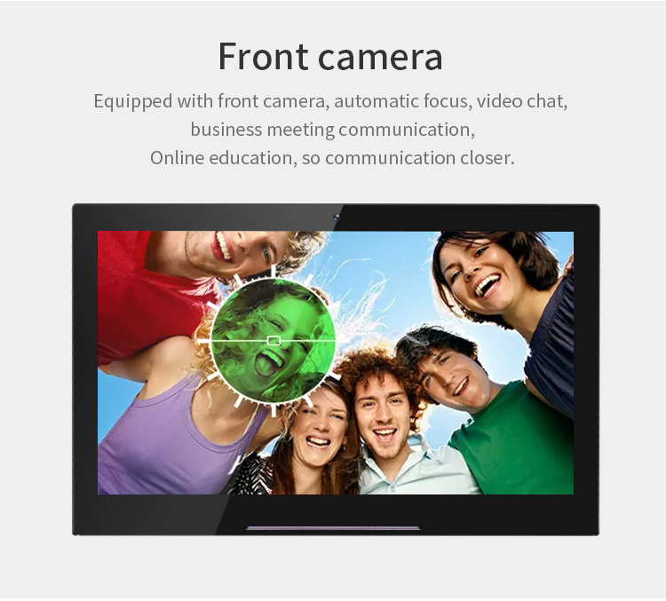 Android Tablet side view highlighting L-shaped design