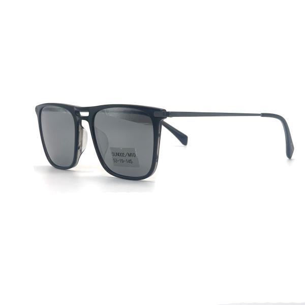 Quality SUN002 Acetate Frame Sunglasses with high elasticity stainless steel temples for sale