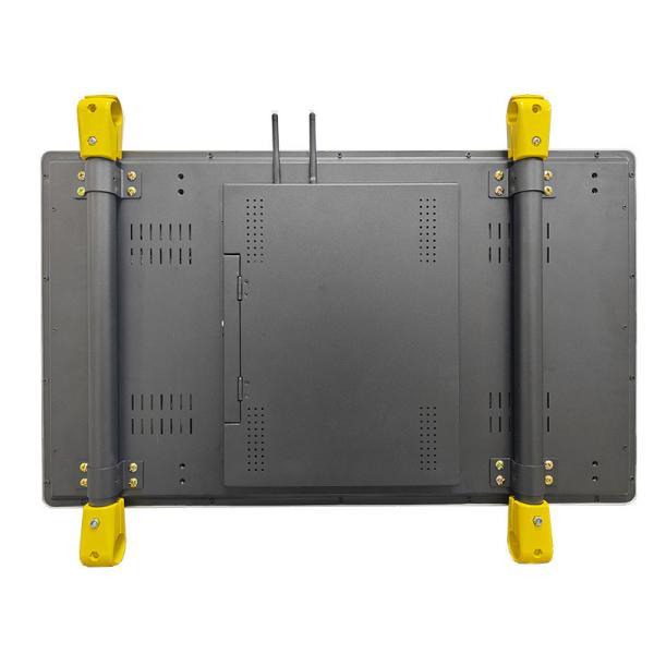 Quality 32" Android LTE 4G Wifi Bus Handrail Mounted Digital Signage Display for sale