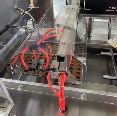 Quality Depositing Semi-Automatic Manual Colored Hard Candy Molding Equipment Production for sale