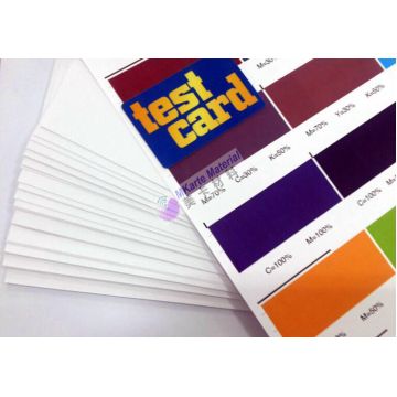 Quality Aging Resistance Smart Card Material HP Indigo Single Sided Digital Printing PVC for sale