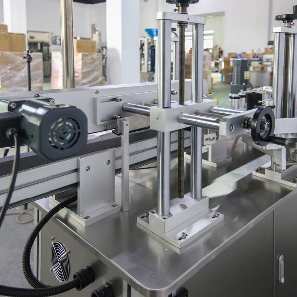 Quality Double Sided Sticker Square Flat Bottle 2 Sides Labeling Machine Auto Lube for sale