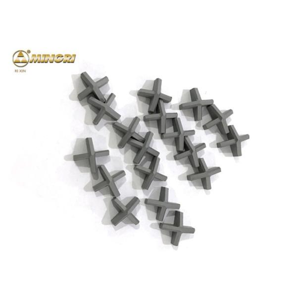Quality Four Heads Cemented Tungsten Carbide Tips MR600 Grade For Coal Mining for sale