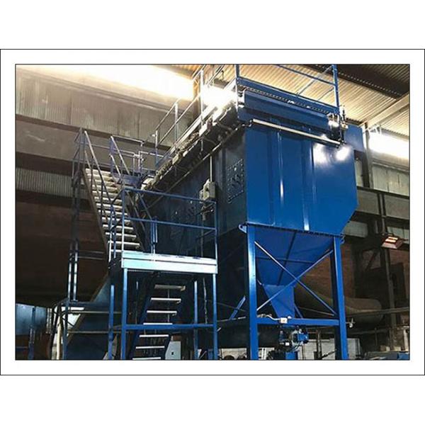 Quality Cement Plant Industrial 8930m3/H Reverse Air Baghouse for sale