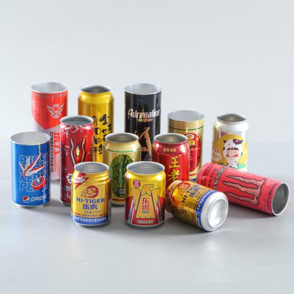 Quality Custom Logo Standar 330 Ml Aluminum Beverage Cans Soda Water Cans For Drinks for sale