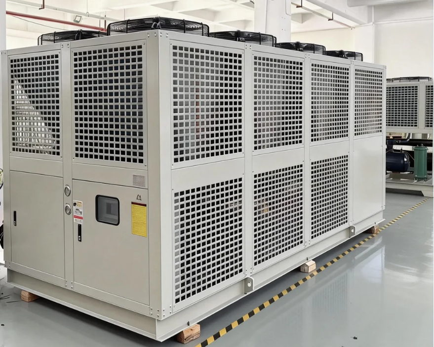 Quality 120HP Air-Cooled Screw Chiller for Dairy Processing Plants for sale