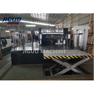 Quality Lead Edge Automatic Paper Creasing Machine Feeding Die Cutting Machine for sale