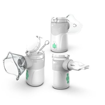 Quality Respiratory Tract Mini Mesh Nebulizer Machine 2.5 - 3.6μm Aerosol Drug Inhaler for sale