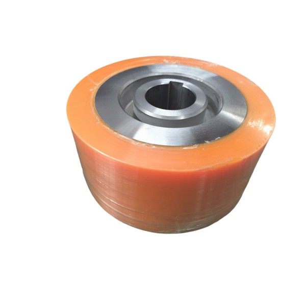 Quality Customized Polyurethane Coating Wheels 90 A Shore Hardness PU Wheel for sale
