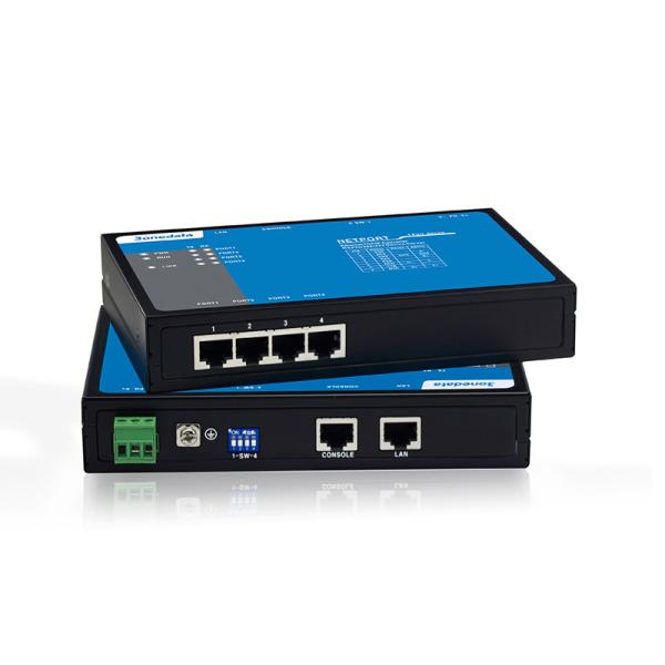 Quality IP30 Waterproof Ethernet Device Server Low Power Consumption CE Certificated for sale