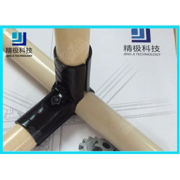 Quality Rotational Lean Tube Steel Pipe Joints For Pipe Rack System Vertical Angle Joint for sale