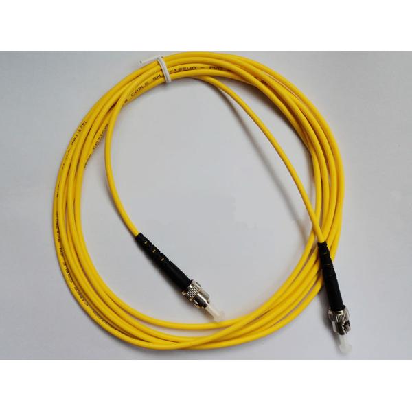 Quality Fiber Optic Patch Cord ST-ST Single mode , Simplex(SM SX) easy for operation for for sale